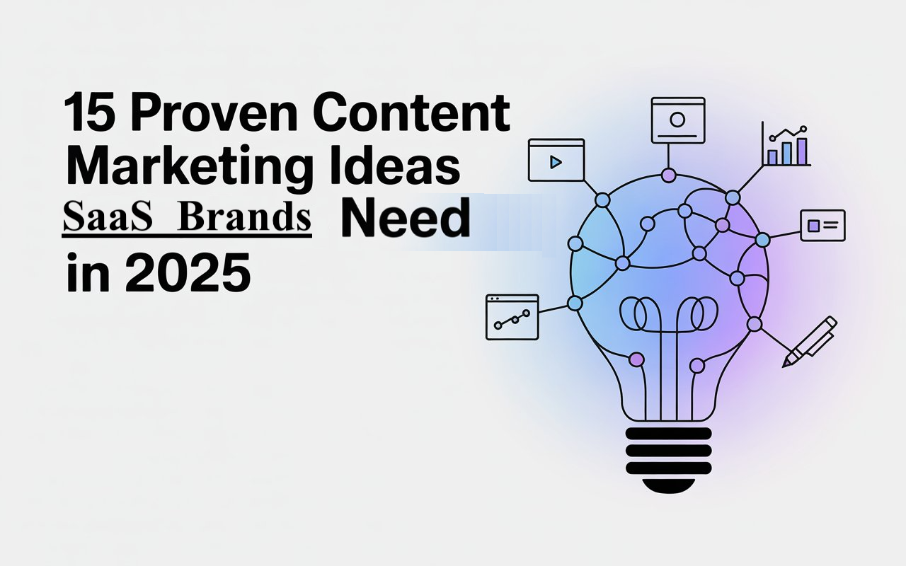 15 Proven Content Marketing Ideas for SaaS Companies in 2025 - Digital ...